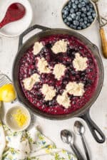Stovetop Blueberry Slump Recipe - Lana's Cooking