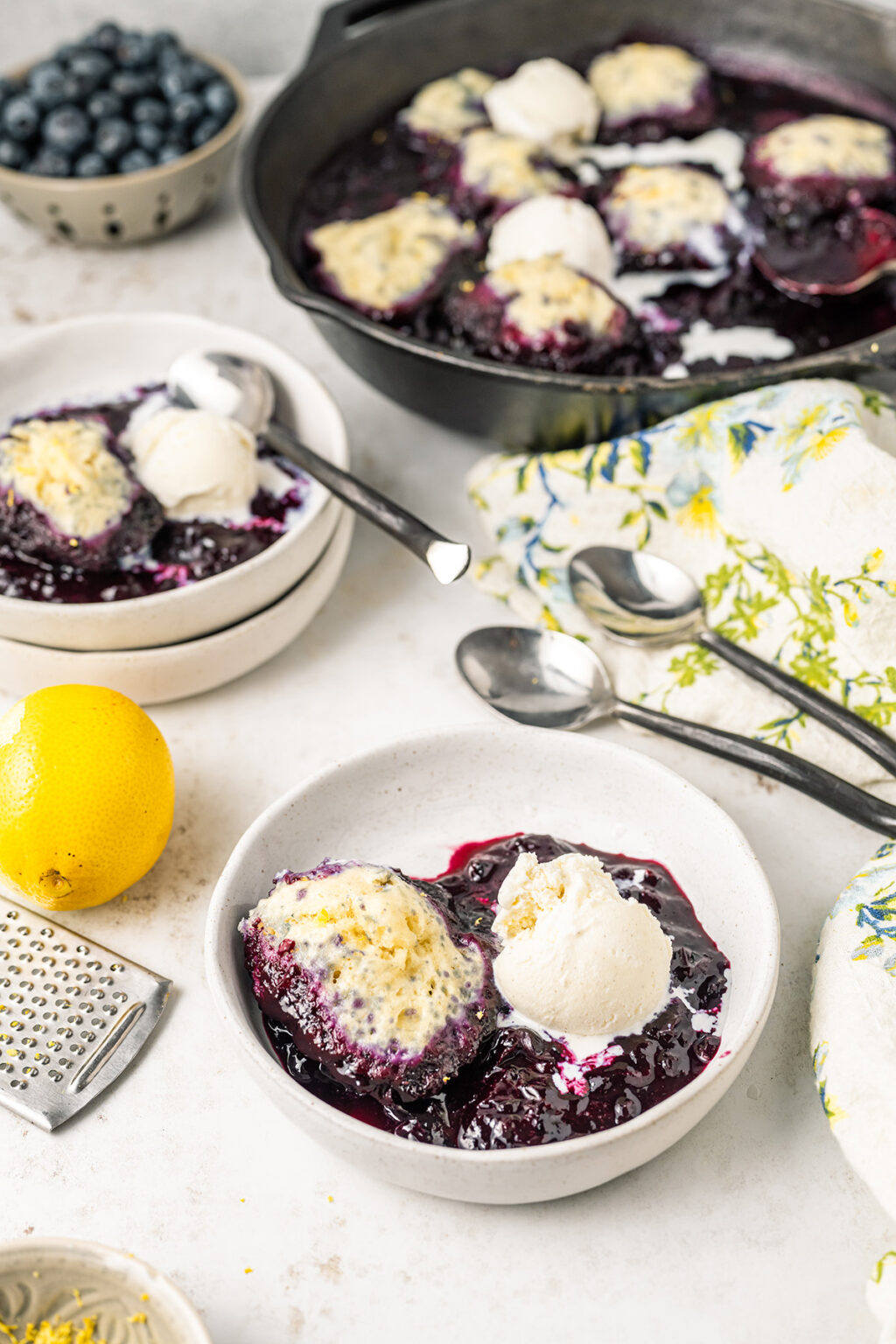 Stovetop Blueberry Slump Recipe - Lana's Cooking