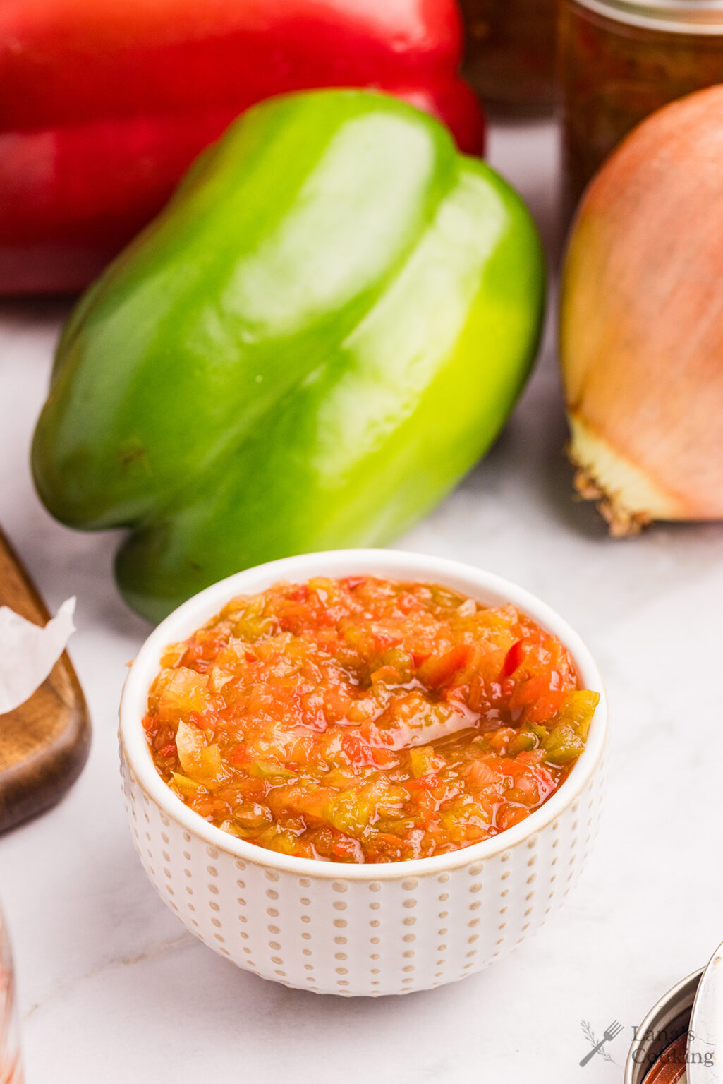 Homemade Sweet Pepper Relish Canning Recipe - Lana's Cooking