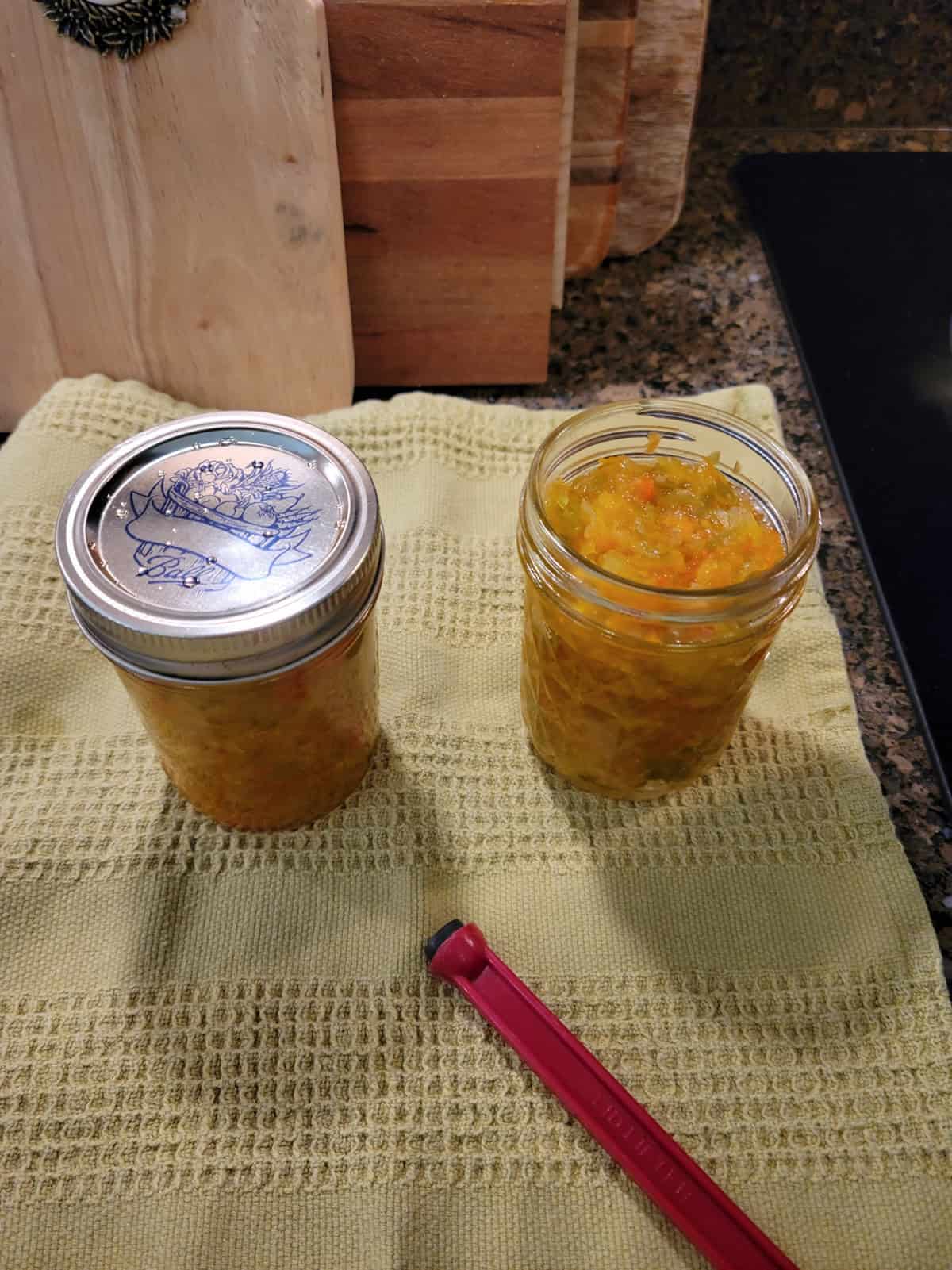 Homemade Sweet Pepper Relish Canning Recipe - Lana's Cooking