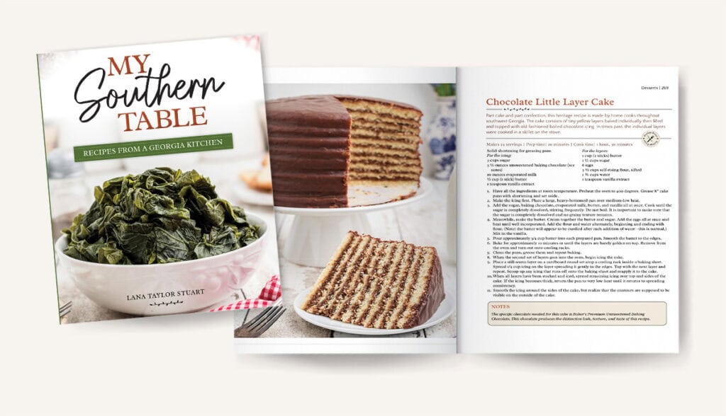 Chocolate Little Layer Cake Recipe - Lana’s Cooking