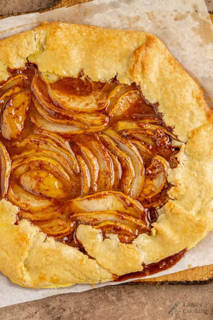 Pear Galette Recipe - Lana's Cooking