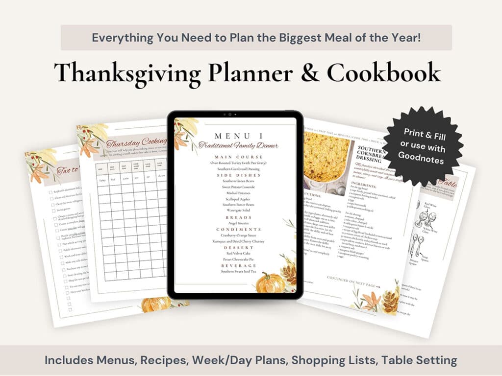Digital Cookbooks and Planners - Lana's Cooking