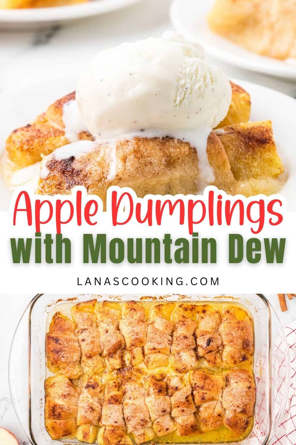 Apple Dumplings with Mountain Dew Recipe - Lana's Cooking