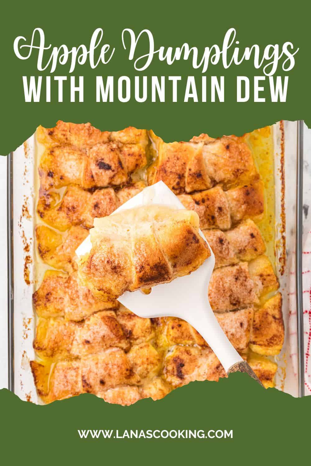 Apple Dumplings with Mountain Dew Recipe - Lana's Cooking
