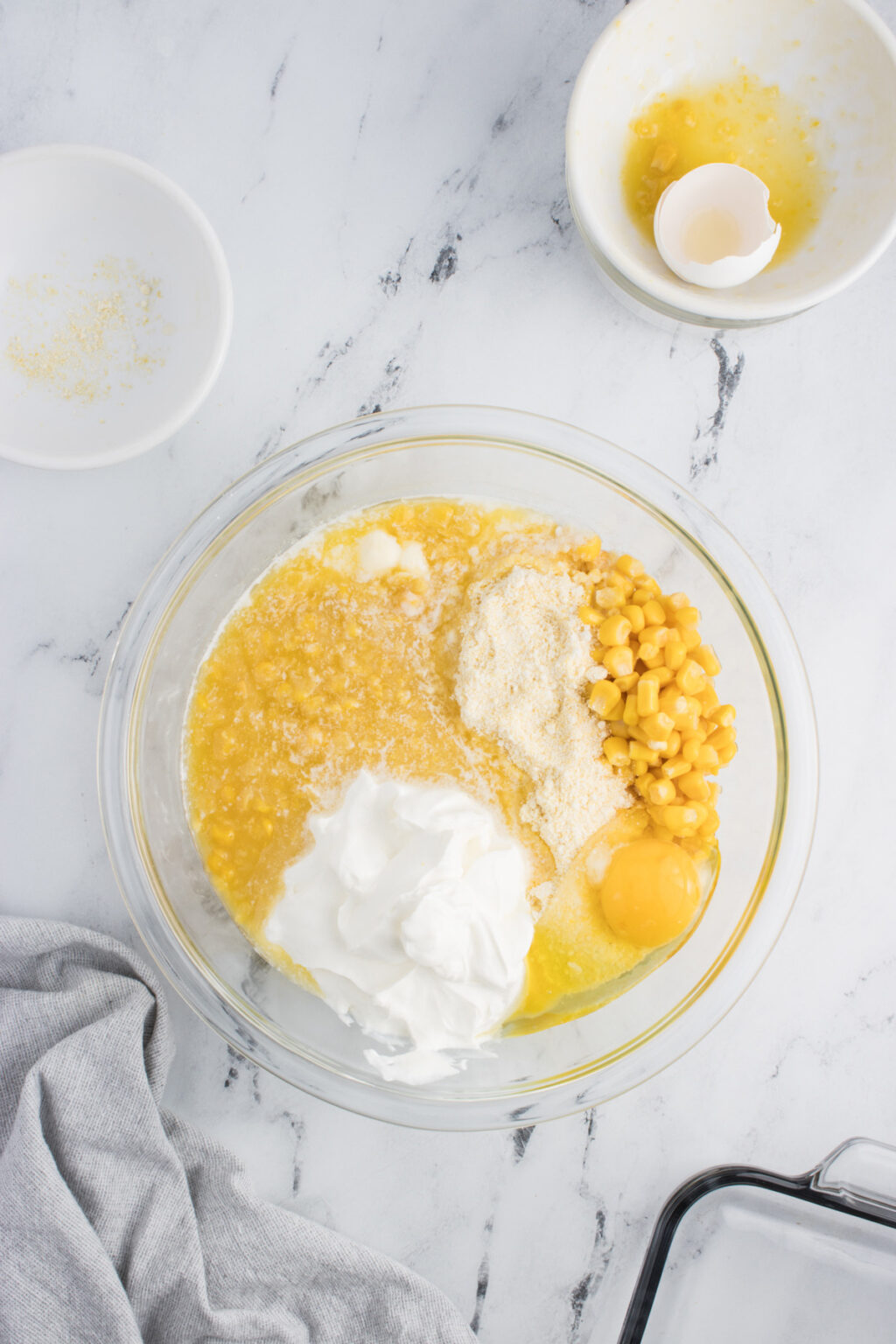 Simple Southern Corn Soufflé - Lana's Cooking