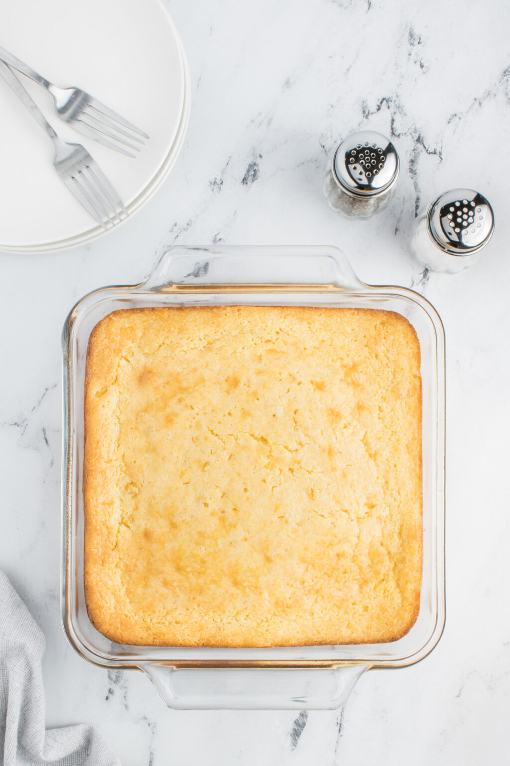 Simple Southern Corn Soufflé - Lana's Cooking